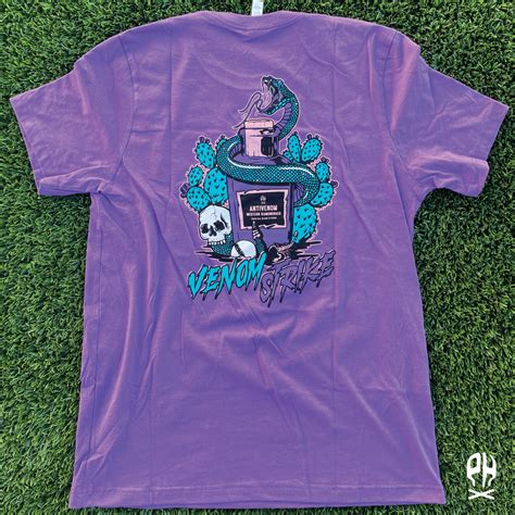 Venom Strike Purple T Shirt Phx Fans Hat Club