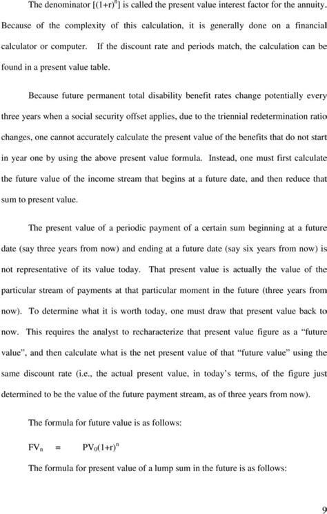 How To Calculate The Value Of A Permanent Total Disability — Db