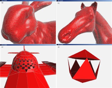 A Triangular Manifold Mesh Without Boundary Download Scientific Diagram