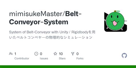 Github Mimisukemaster Belt Conveyor System System Of Belt Conveyor