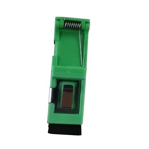 Simplex SC APC Fiber Optic Adapter Coupler With Side Shutter