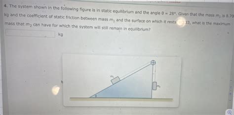 Solved The System Shown In The Following Figure Is In Chegg