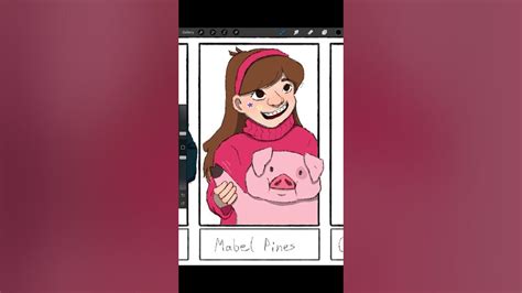 Mabel Fan Art Gravityfalls Mabelpines Fanart Digitalart Youtube