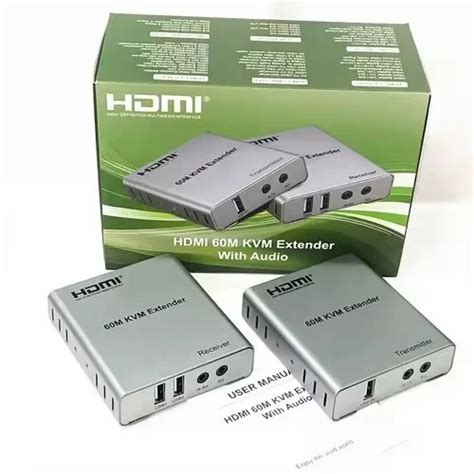 60m Usb Kvm Hdmi Extender 1080p Over Cat5e Cat6 Rj45 Ethernet Cable Audio Video At ₹ 2000 Piece
