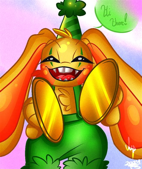 Poppy Playtime Bunzo Bunny Says Hi Colored By Montydrawz On Deviantart