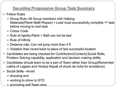 Decoding PGT HGT CT And FGT In SSB PPTX Science