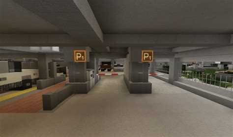 Realistic Parking 650 Spots Minecraft Building Inc