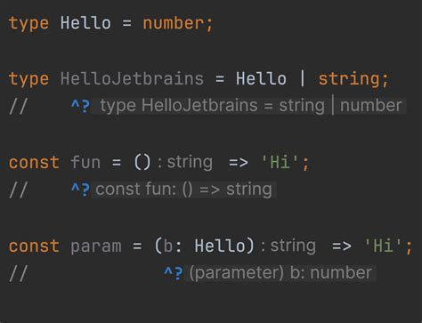 Witt Typescript Type Hints Like In The Ts Playground Intellij Ides Plugin Marketplace