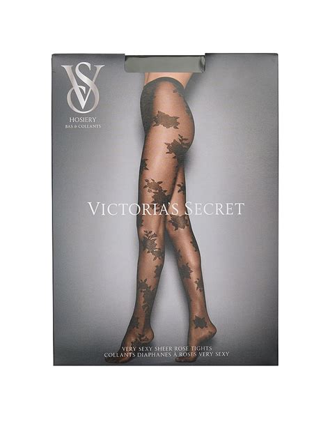 Buy Very Sexy Rose Tights Black Order Hosiery Online Victorias Secret