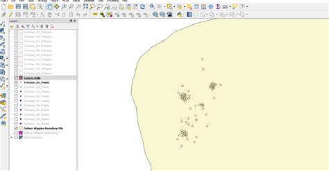 Creating Minimum Convex Polygon Around Points In Qgis Geographic