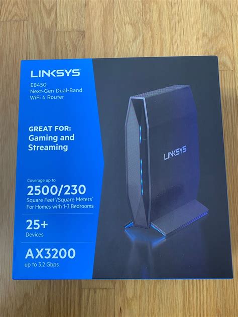 BNIB Linksys E AX Dual Band WiFi Router Computers Tech Parts Accessories