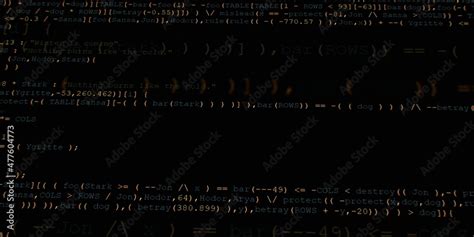 Computer Script Code Programming Screen Of Software Developer Program Code Background Modern