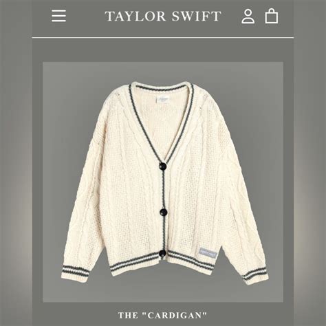 Authentic Taylor Swift Folklore Cardigan M L Nel 2024