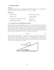 Lab Inclined Plane Pdf Inclined Plane Purpose To Explore The Motion Of A Cart Accelerating