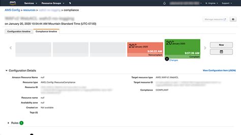 Enable Automatic Logging Of Web Acls By Using Aws Config Aws Security Blog