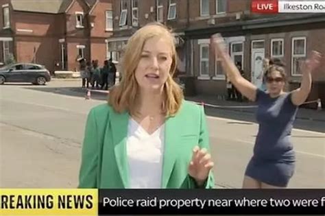 Sky News Viewers Disgusted After Woman Dances In Background Of