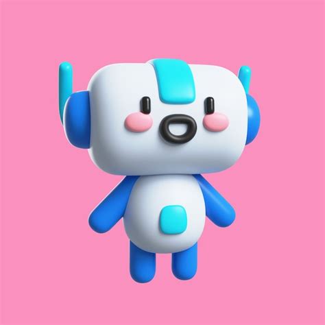 卡哇伊 3d 对象图标 Kawaii 3d object icon 嗨素材 免费的素材下载平台