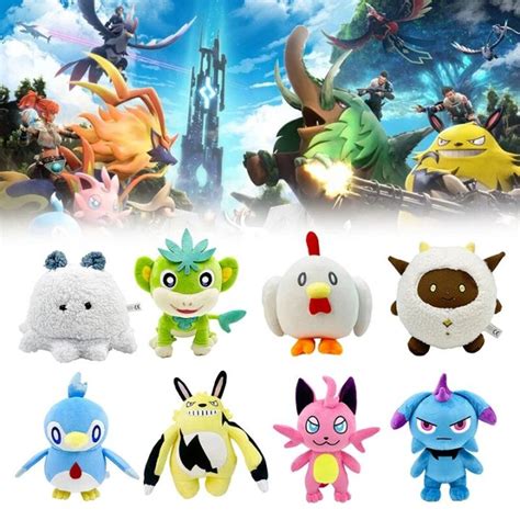 Palworld Lamball Blazamut Cattiva Vixy Daedream Plush Toy Palworld