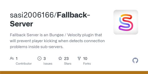 fallback server messages yml at main · sasi2006166 fallback server · github