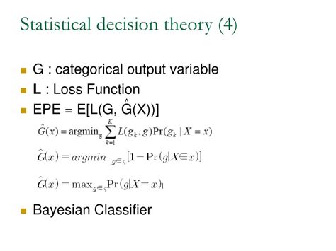 PPT Chapter1 Introduction Chapter2 Overview Of Supervised Learning