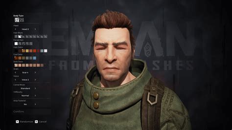 Character Customization Remnant From The Ashes Interface In Game