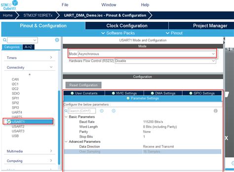 Cubemx与hal库系列教程串口dma收发详解 腾讯云开发者社区 腾讯云