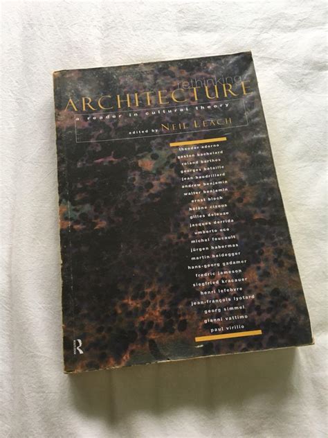 Rethinking Architecture Books And Stationery Non Fiction On Carousell