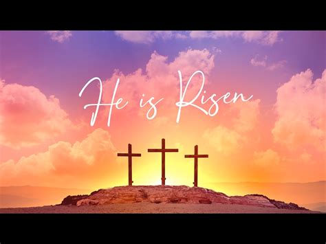Easter Sunday He Is Risen Life Scribe Media Worshiphouse Media