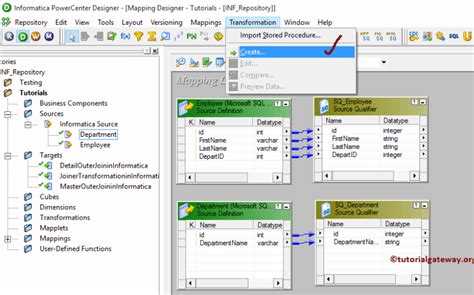 Detail Outer Join In Informatica