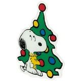 Northlight Peanuts Woodstock And Snoopy Christmas Window Cling 7x55