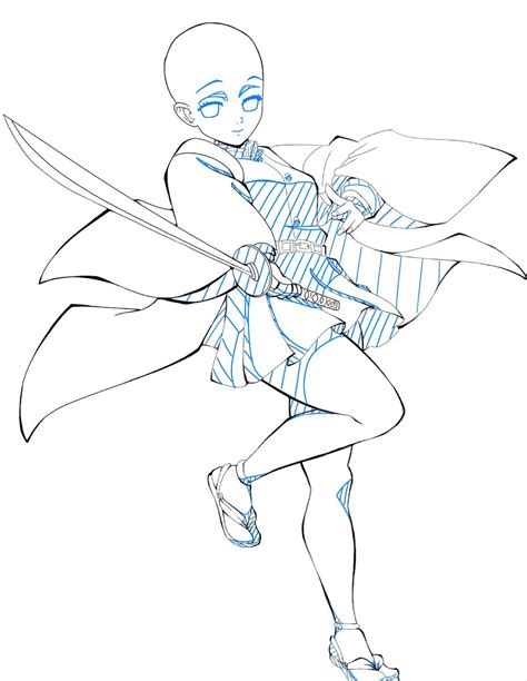 17 Demon Slayer Oc Base Ideas In 2025 Body Base Drawing Drawing Base