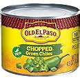 Old El Paso Chopped Green Chiles 45 Oz Grocery