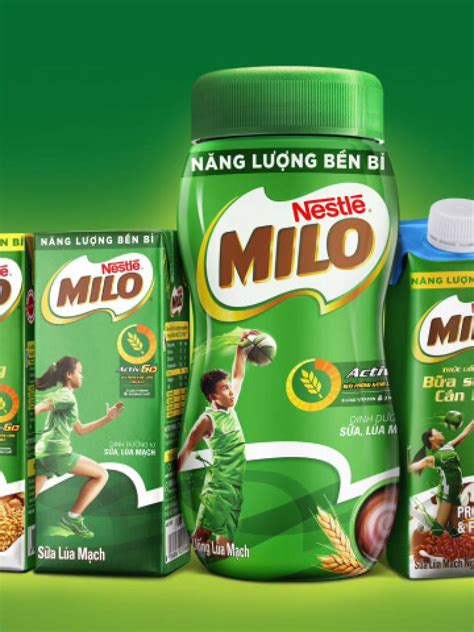 Nestle Milo Tái Sinh Vỏ Hộp Sữa Giảm Thiểu Lượng Rác Thải Milo
