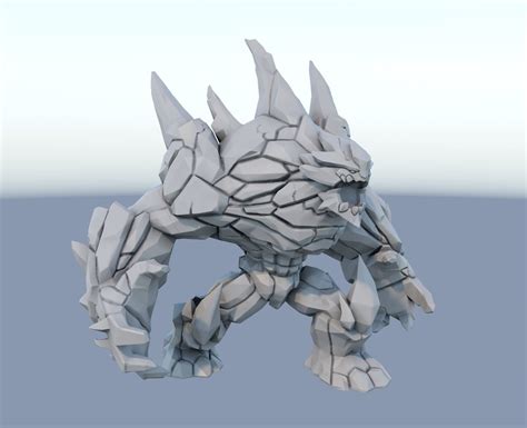 Malphite 3d Print Model From League Of Legends 3d Model 3d Printable