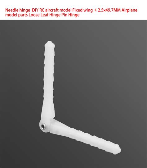 10pcs Needle Hinge Diy Rc Aircraft Model Fixed Wing ￠25x497mm Airpla