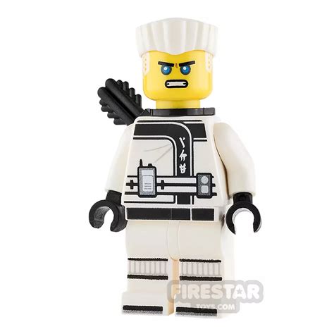 Lego Ninjago Minifigure Zane With Hair Tlnm