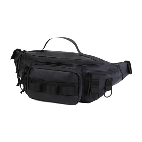 Figatia Fishing Tackle Bag Chest Pack Oxford Pack Crossbody Organizer