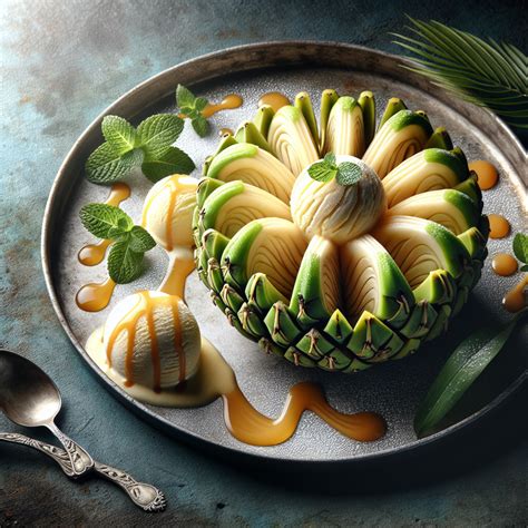 Nationalgericht Tuvalu Pandanus Fruit Dessert Rezept