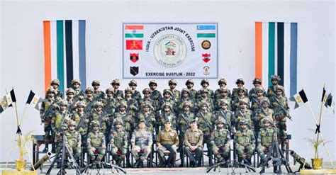 3rd Edition Of India Uzbekistan Joint Military Exercise Dustlik