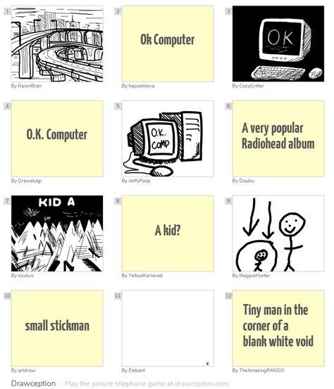 Ok Computer Drawception