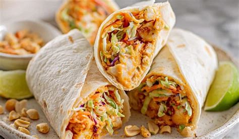 Bang Bang Chicken Wraps Easy Irresistible 30 Min Dinner