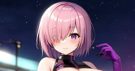 マシュ・キリエライト マシュにえっちなエナメルレースクイーン衣装を着せてみた 紫苑🌠aiイラストのイラスト Pixiv