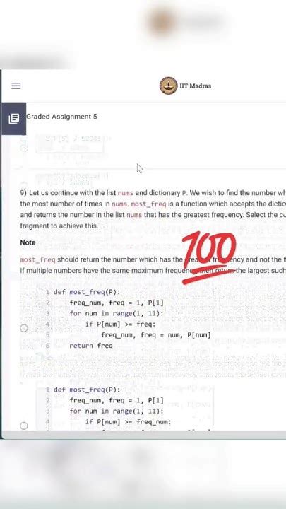 Week 5 Python Gacoding Iitmadras Youtube