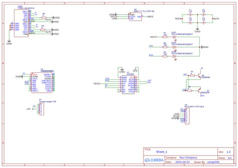 Ch340c Typec转ttl 嘉立创eda开源硬件平台