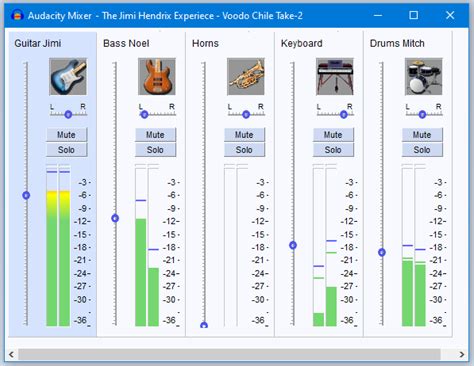 Mixer Audacity Manual