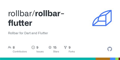 Github Rollbarrollbar Flutter Rollbar For Dart And Flutter