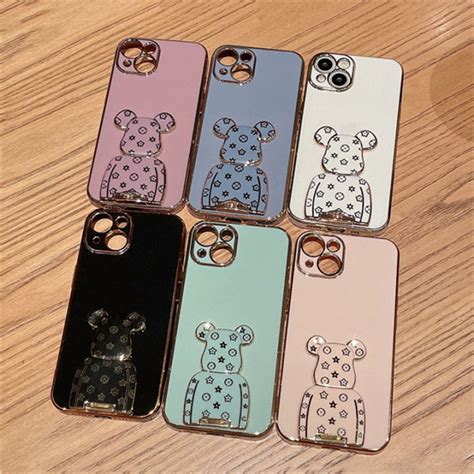 Roazic เคสมือจับสำหรับโทรศัพท์มือถือหมีสำหรับ Oppo A78 4g พร้อมสายคล้อง