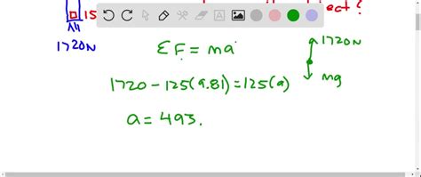 Solved A Rocket Of Initial Mass 125 Kg Including All The Contents Has An Engine That Produces