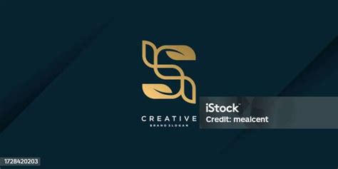 이니셜 또는 회사를 위한 현대적인 독특한 황금 개념의 Letter S 로고 파트 17 0명에 대한 스톡 벡터 아트 및 기타 이미지 0명 개념 개념과 주제 Istock