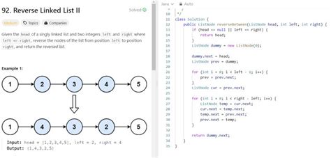 Techskills Leetcode Javaprogramming Algorithmmastery Linkedlist